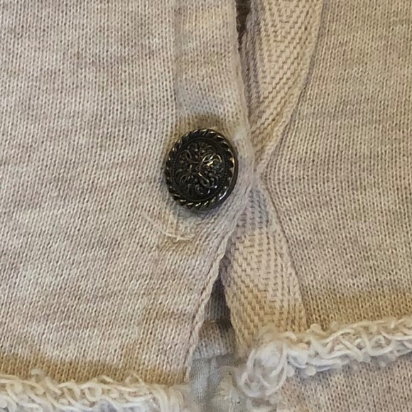 Indigo Thread Co | Tops | Indigo Thread Co Lace Trimmed Cream Top ...